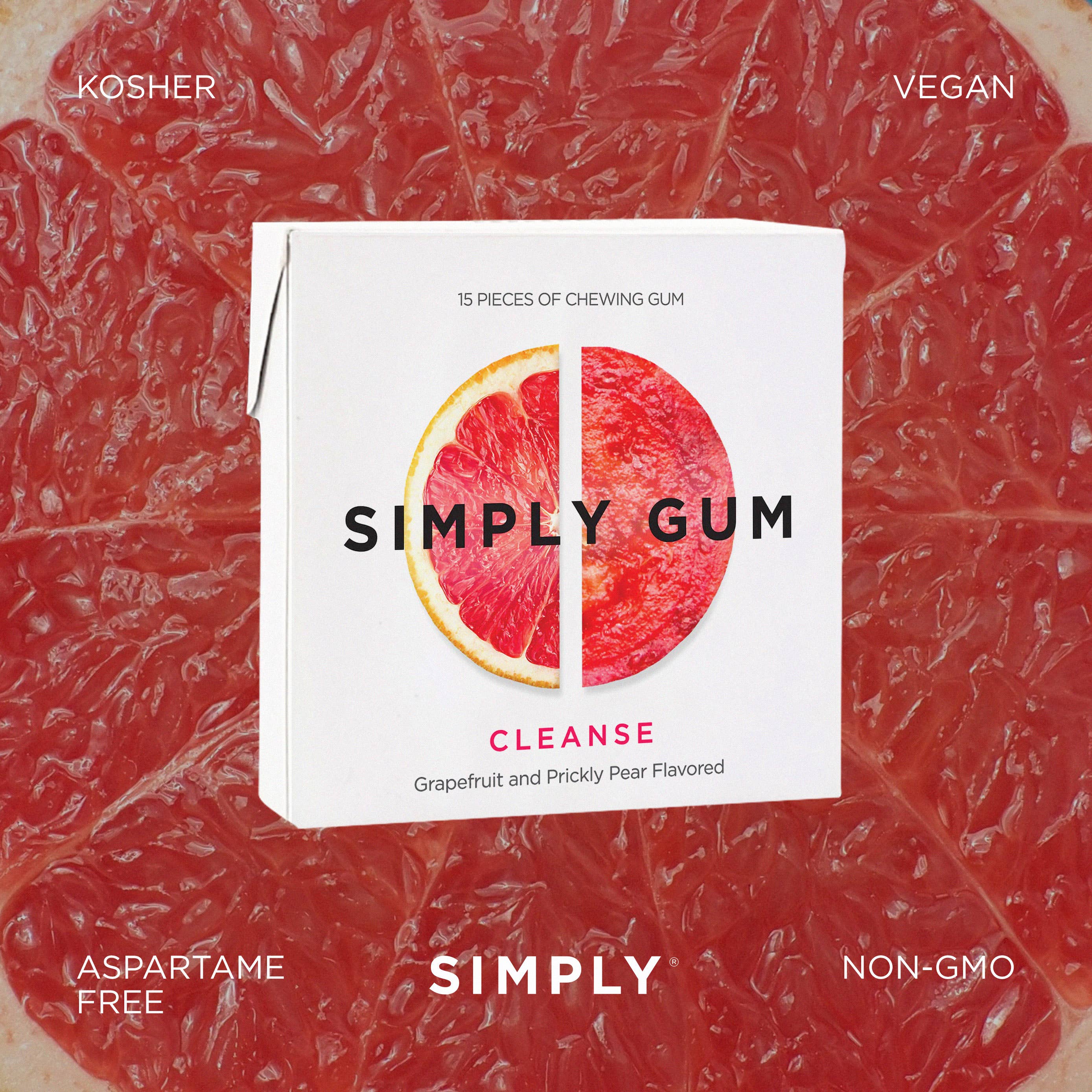 Cleanse Chewing Gum- Natural + Plastic-Free – Forrest Hill Farms